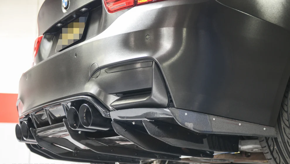 F8X Varis Style Carbon Fiber Rear Diffuser Undertray – LNG Performance